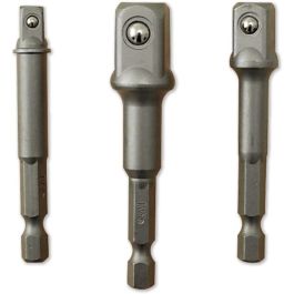 Ivy Classics 3pc Socket Adapter Set 1/4, 3/8, 1/2