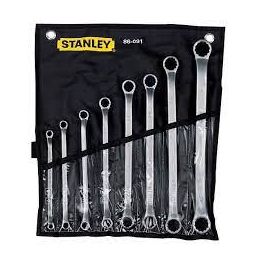 Stanley Metric Box End Spanner Set- 8pc. 12pts. 6 - 22mm